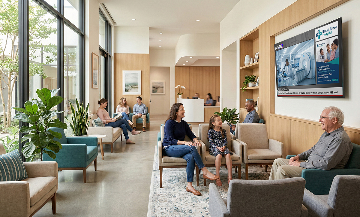 Curing the "Waiting Room of Uncertainty" with AI TV - Business ...